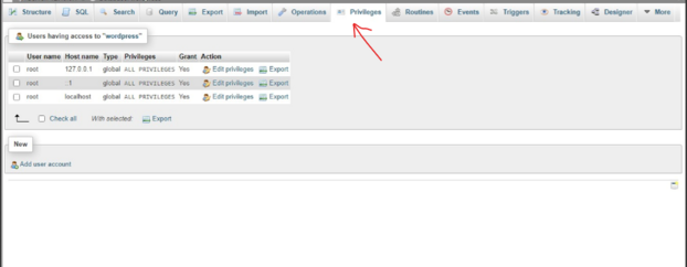 how to change database password in XAMPP - DevOps Consulting