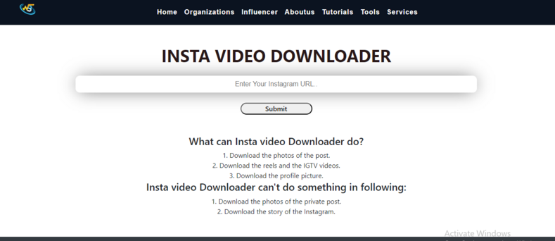 Instagram video downloader - DevOps Consulting
