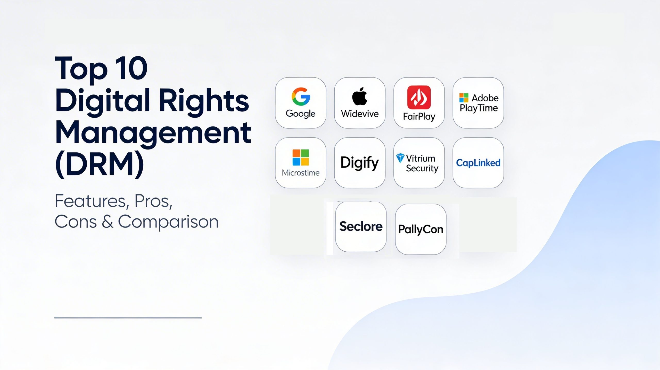 Top 10 Digital Rights Management (DRM) Software: Features, Pros, Cons ...