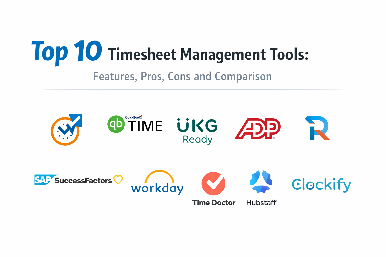 Top 10 Timesheet Management Tools: Features, Pros, Cons and Comparison ...