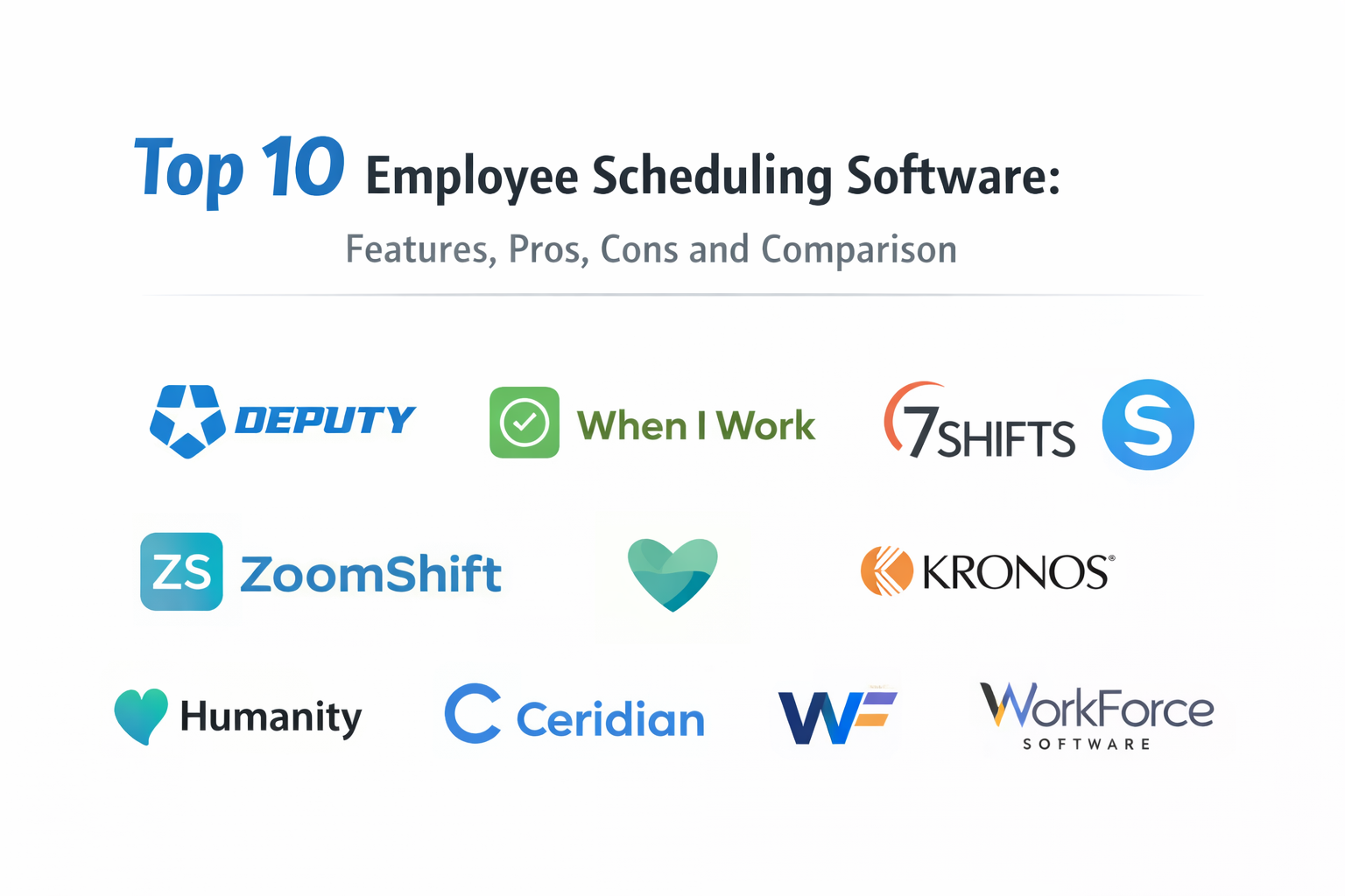Top 10 Employee Scheduling Software Features Pros Cons And
