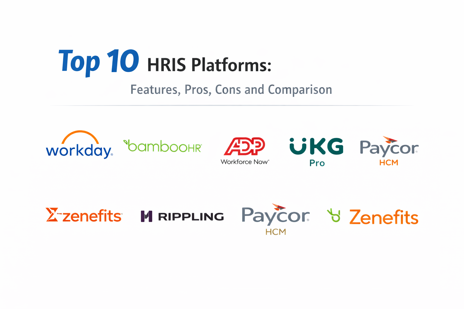 Top 10 HRIS Platforms: Features, Pros, Cons and Comparison - DevOps ...