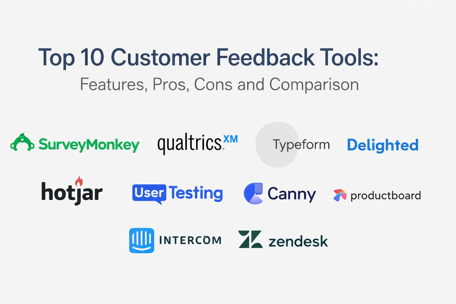 Top 10 Customer Feedback Tools: Features, Pros, Cons and Comparison ...