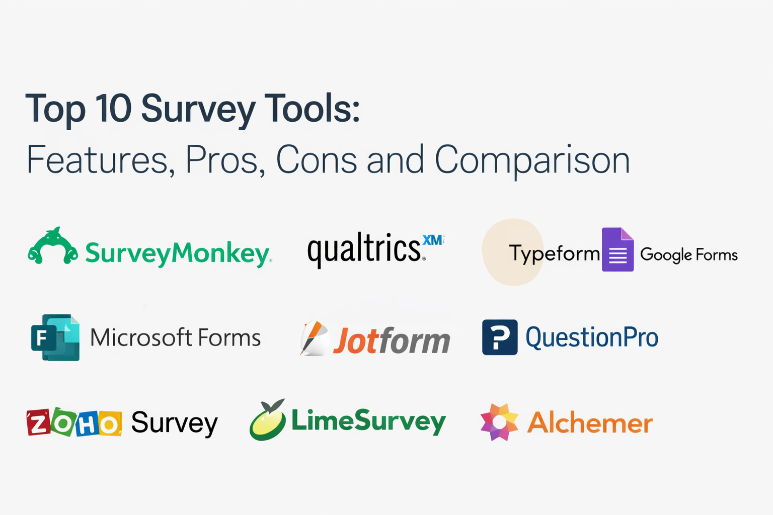 Top 10 Survey Tools: Features, Pros, Cons and Comparison - DevOps ...