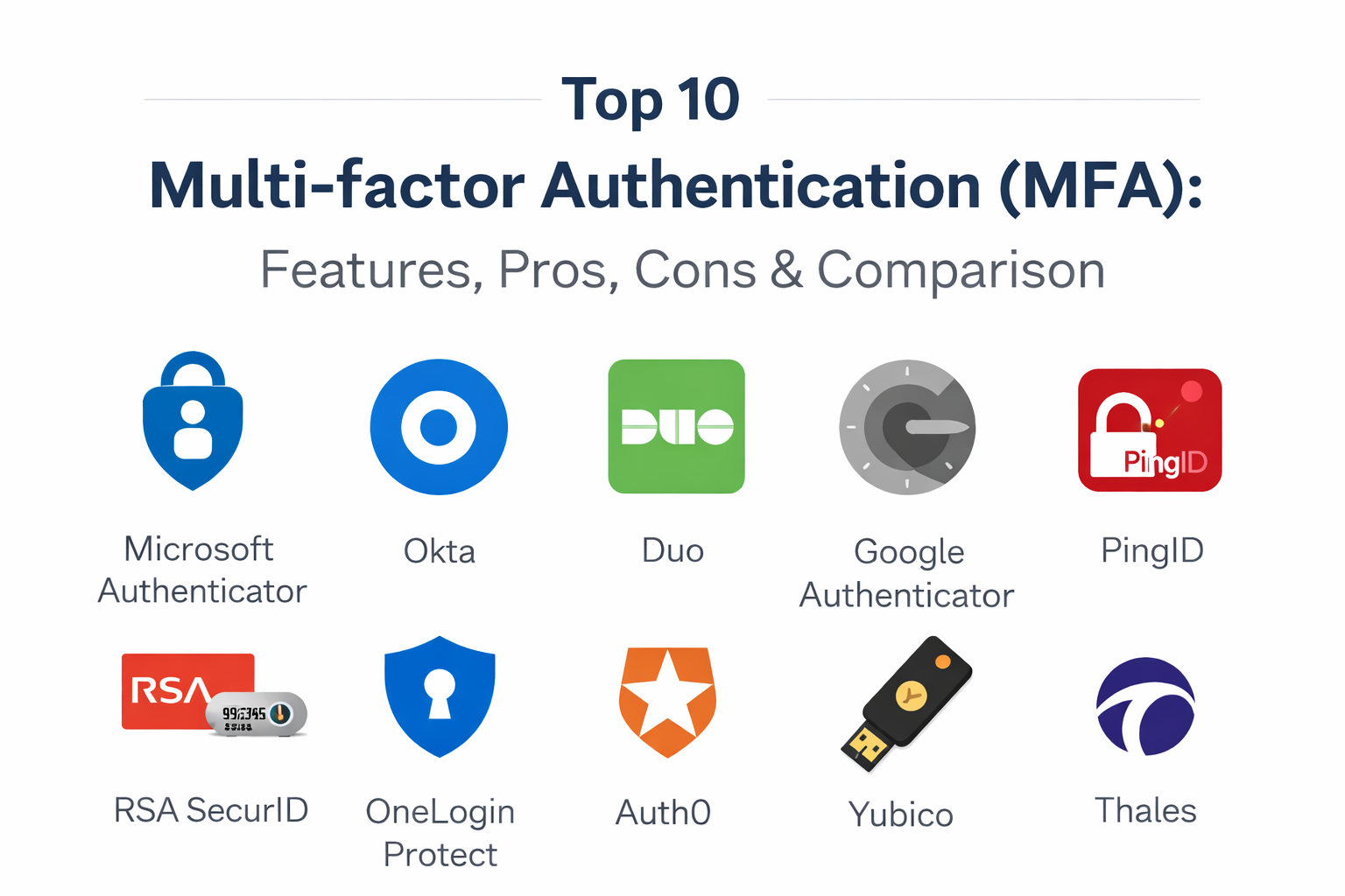 Top 10 Multi-factor Authentication (MFA) Tools: Features, Pros, Cons ...