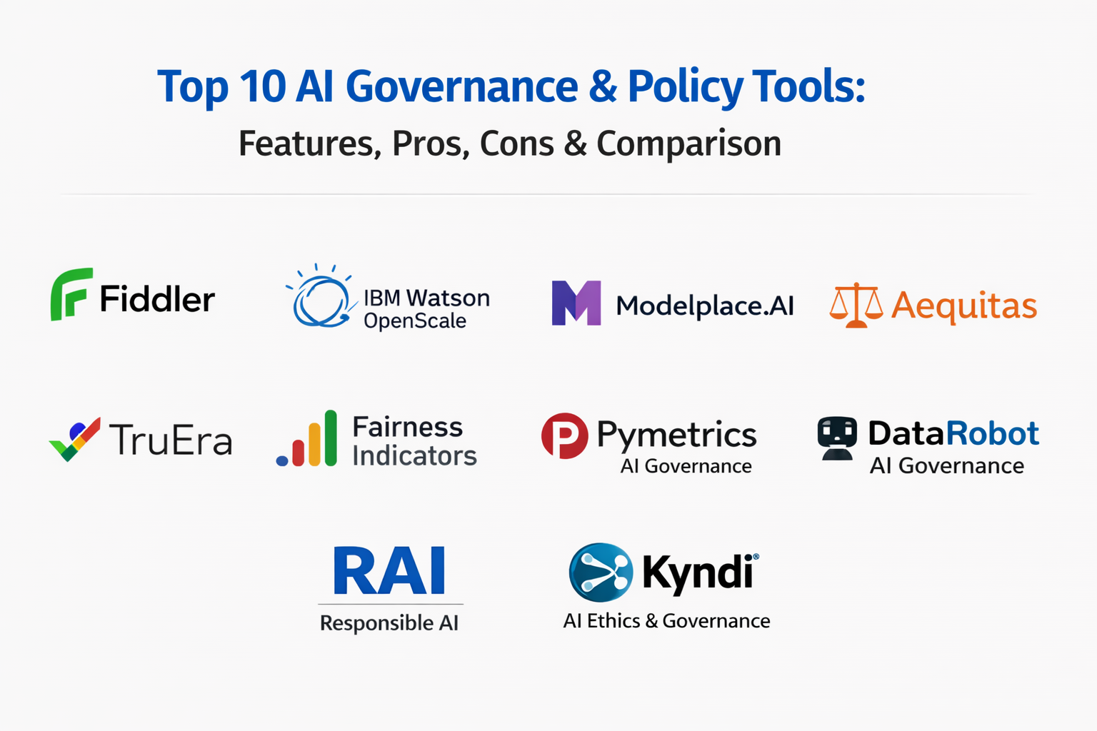 Top 10 AI Governance & Policy Tools: Features, Pros, Cons and ...