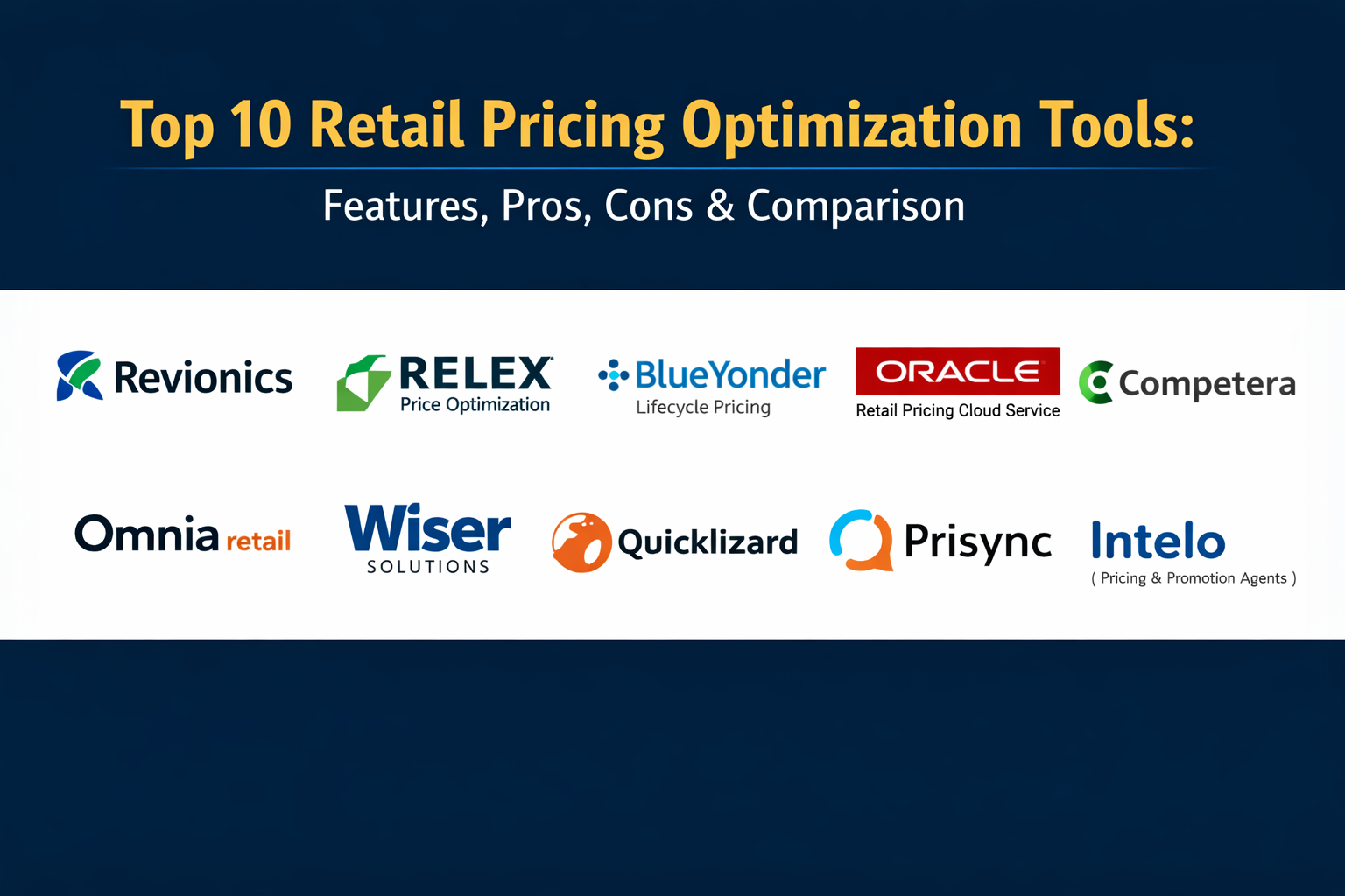 Top 10 Retail Pricing Optimization Tools: Features, Pros, Cons ...