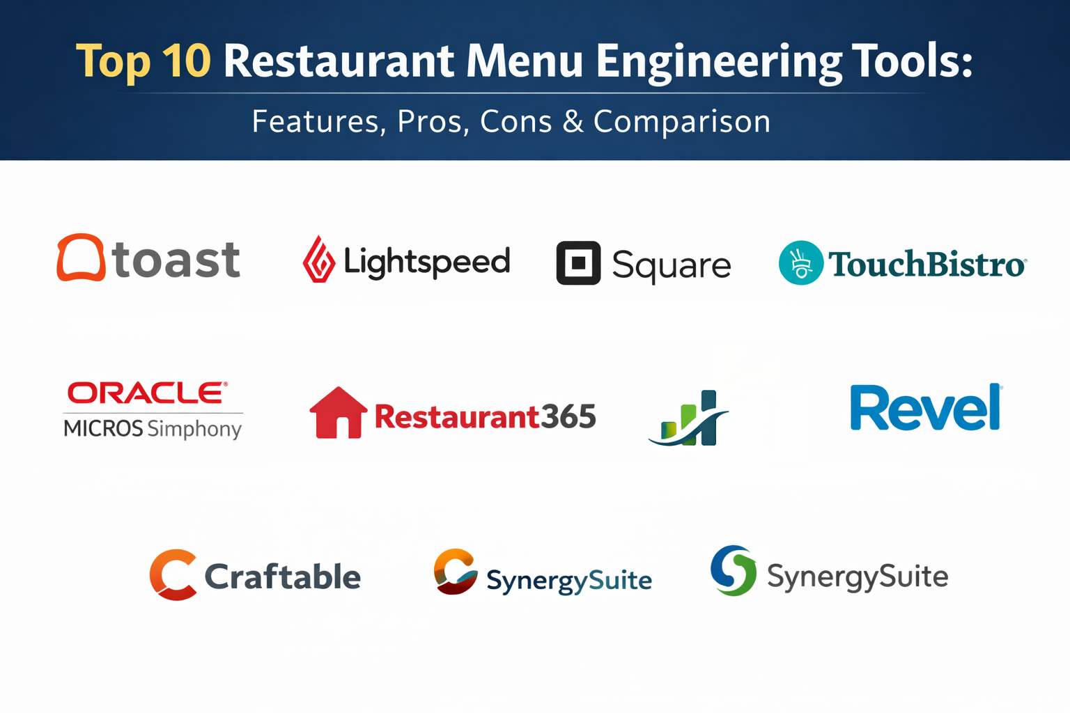 Top 10 Restaurant Menu Engineering Tools: Features, Pros, Cons ...