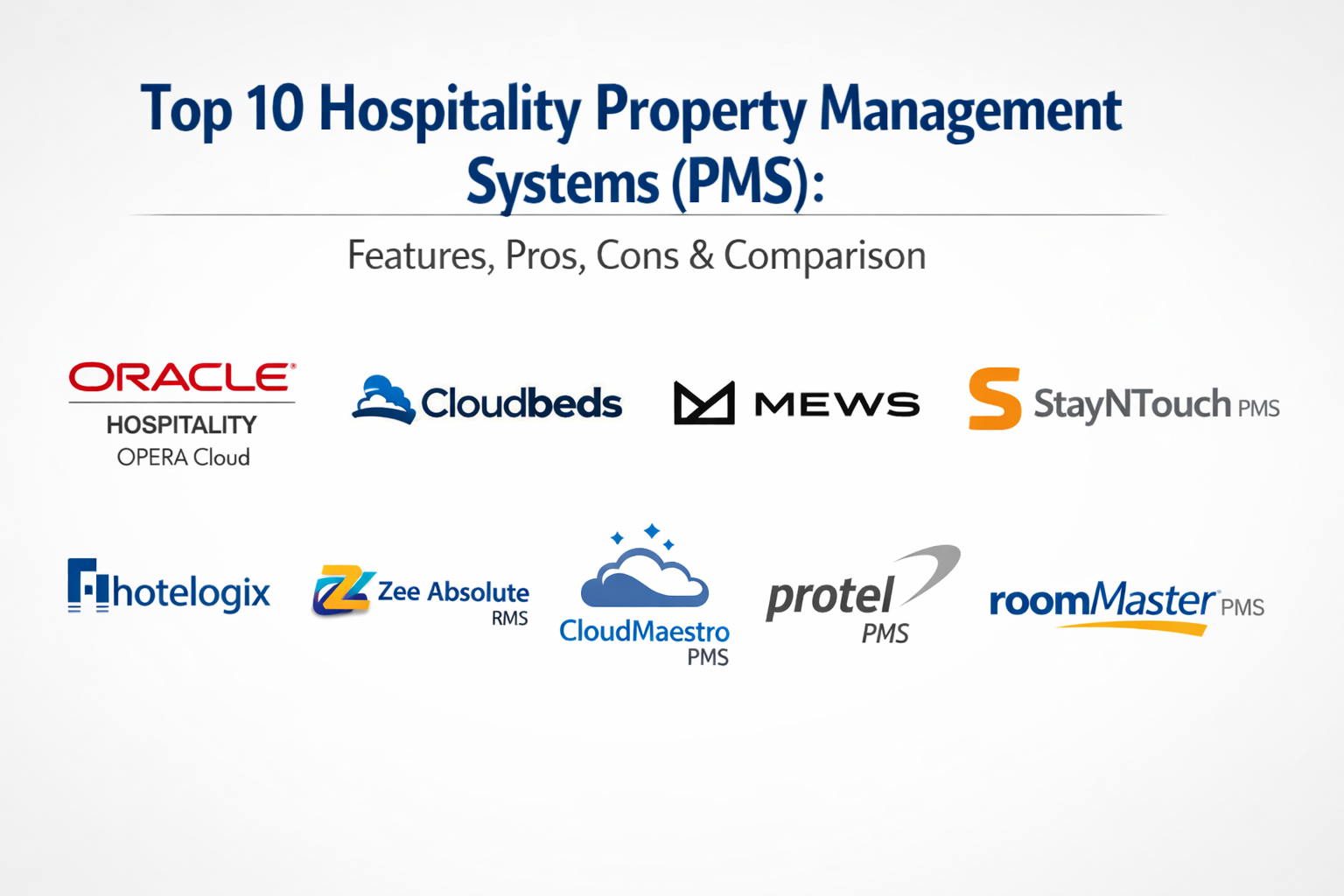 Top 10 Hospitality Property Management Systems (PMS): Features, Pros ...