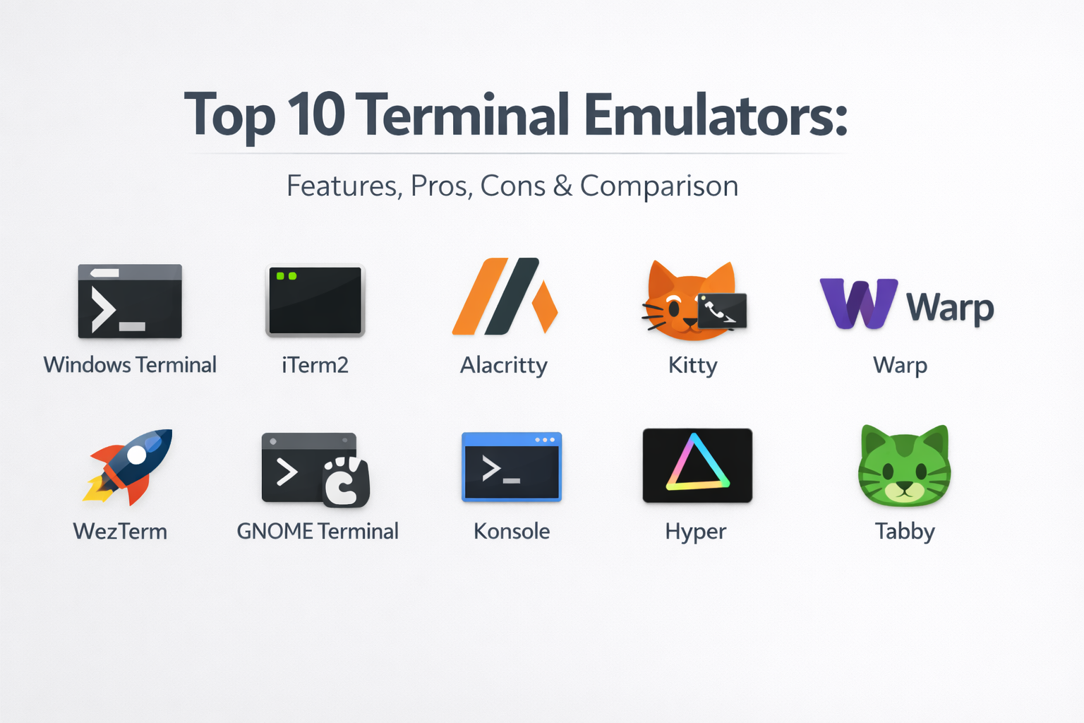 Top 10 Terminal Emulators: Features, Pros, Cons & Comparison - DevOps ...