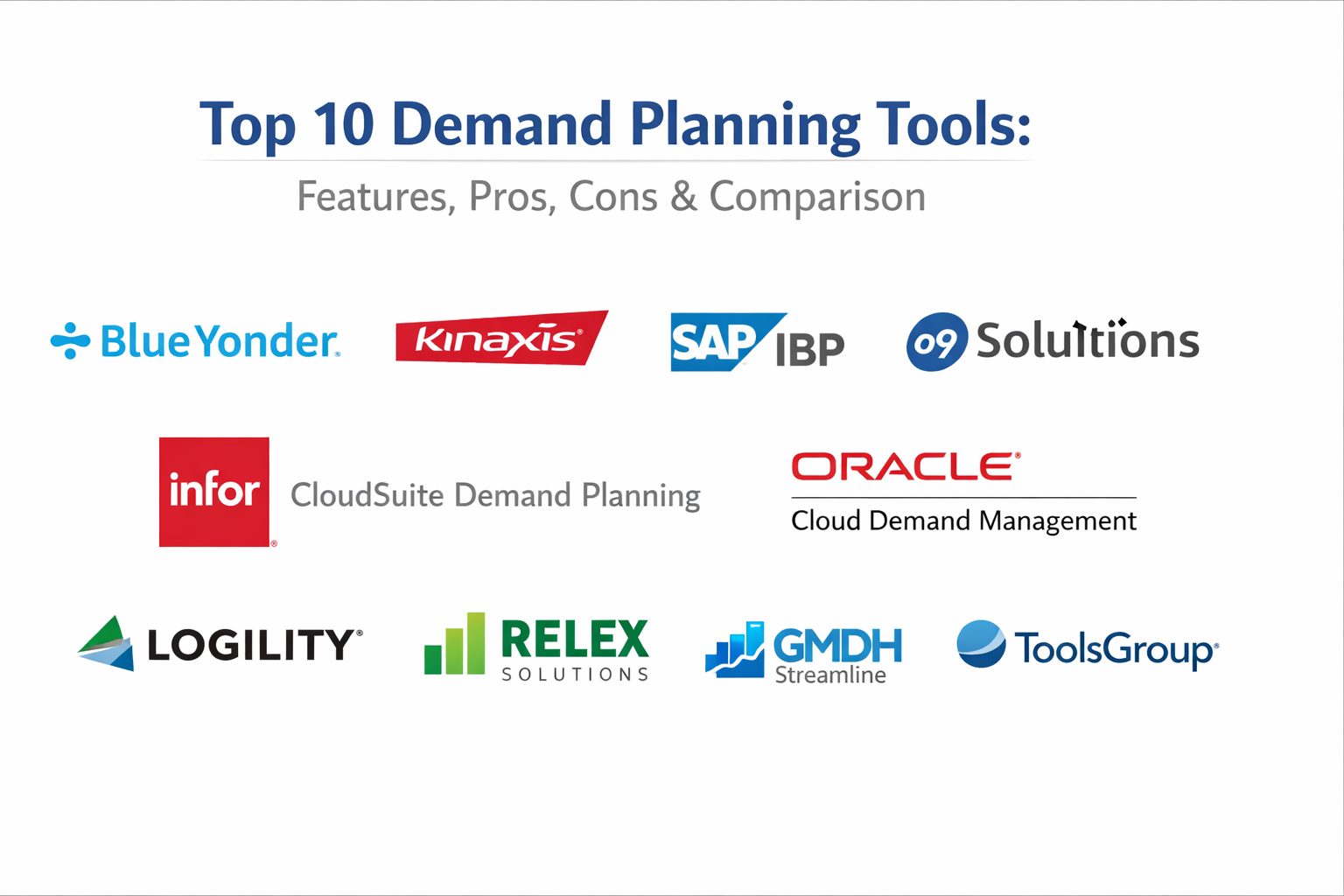 Top 10 Demand Planning Tools: Features, Pros, Cons & Comparison ...