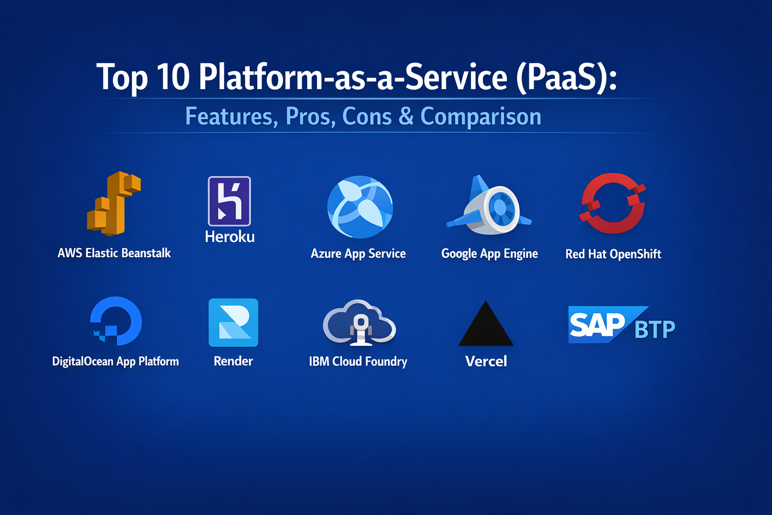 Top 10 Platform-as-a-Service (PaaS): Features, Pros, Cons & Comparison ...