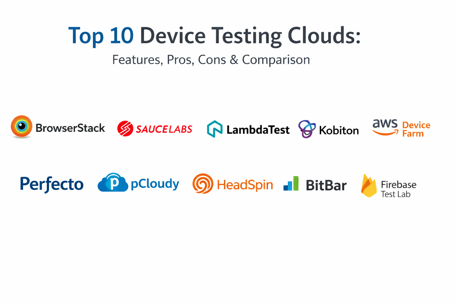 Top 10 Device Testing Clouds: Features, Pros, Cons & Comparison ...