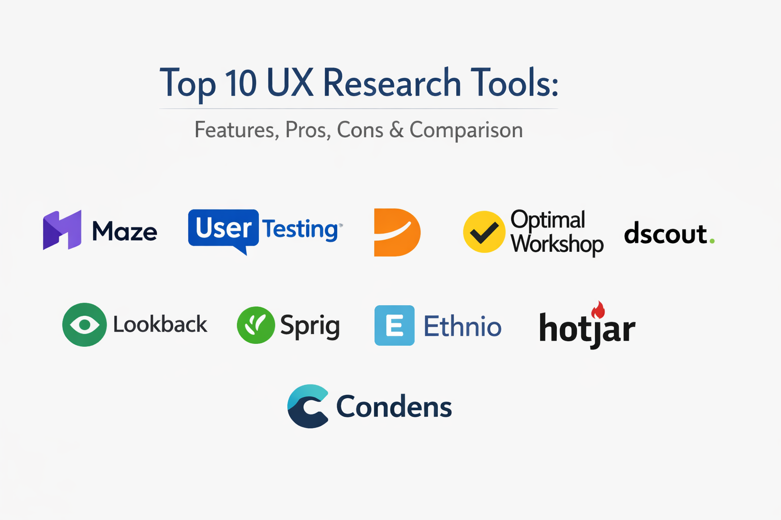 Top 10 UX Research Tools: Features, Pros, Cons & Comparison - DevOps ...