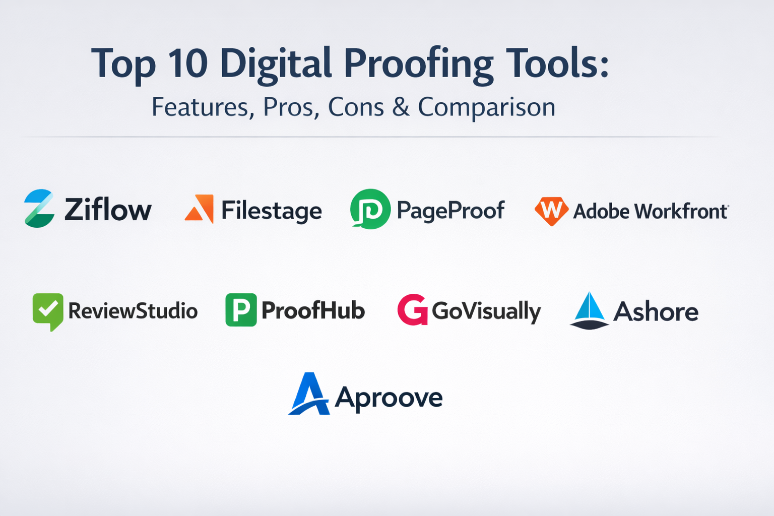 Top 10 Digital Proofing Tools: Features, Pros, Cons & Comparison ...