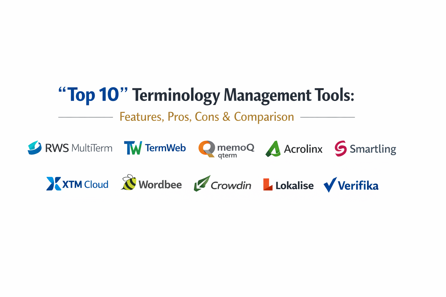 Top 10 Terminology Management Tools: Features, Pros, Cons & Comparison ...