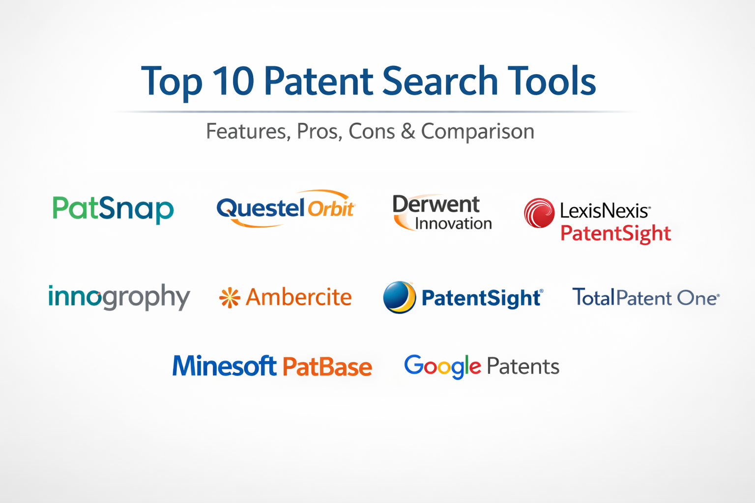Top 10 Patent Search Tools: Features, Pros, Cons & Comparison - DevOps ...