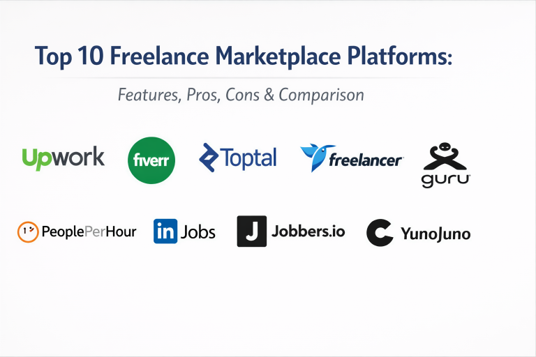 Top 10 Freelance Marketplace Platforms: Features, Pros, Cons ...