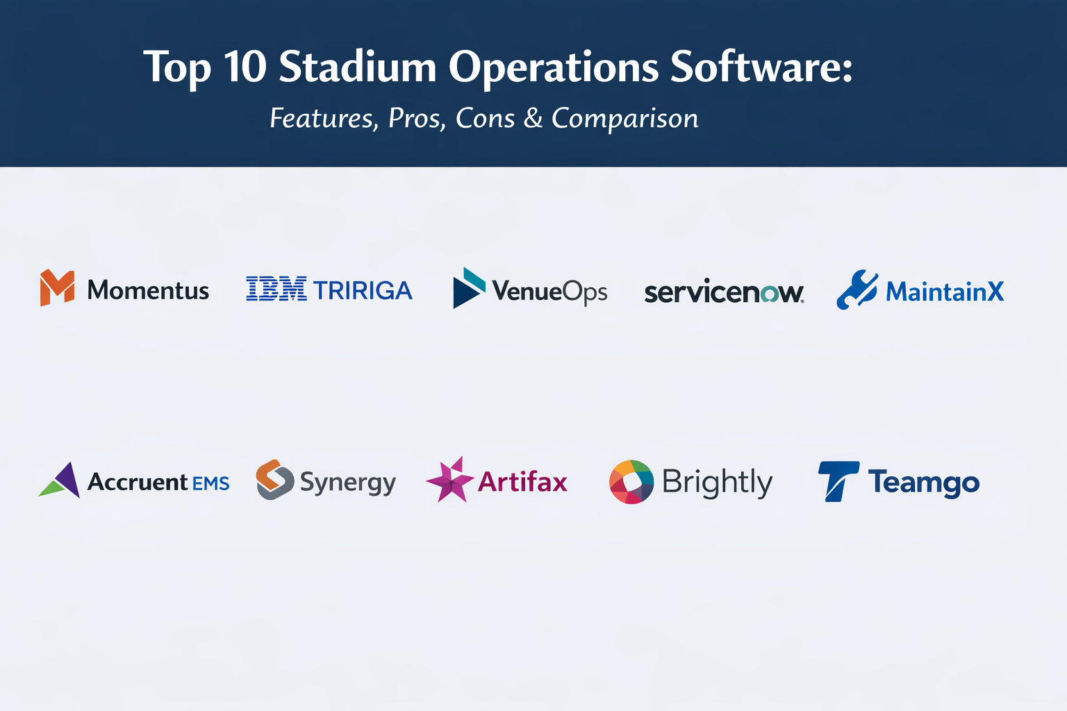 Top 10 Stadium Operations Software: Features, Pros, Cons & Comparison ...