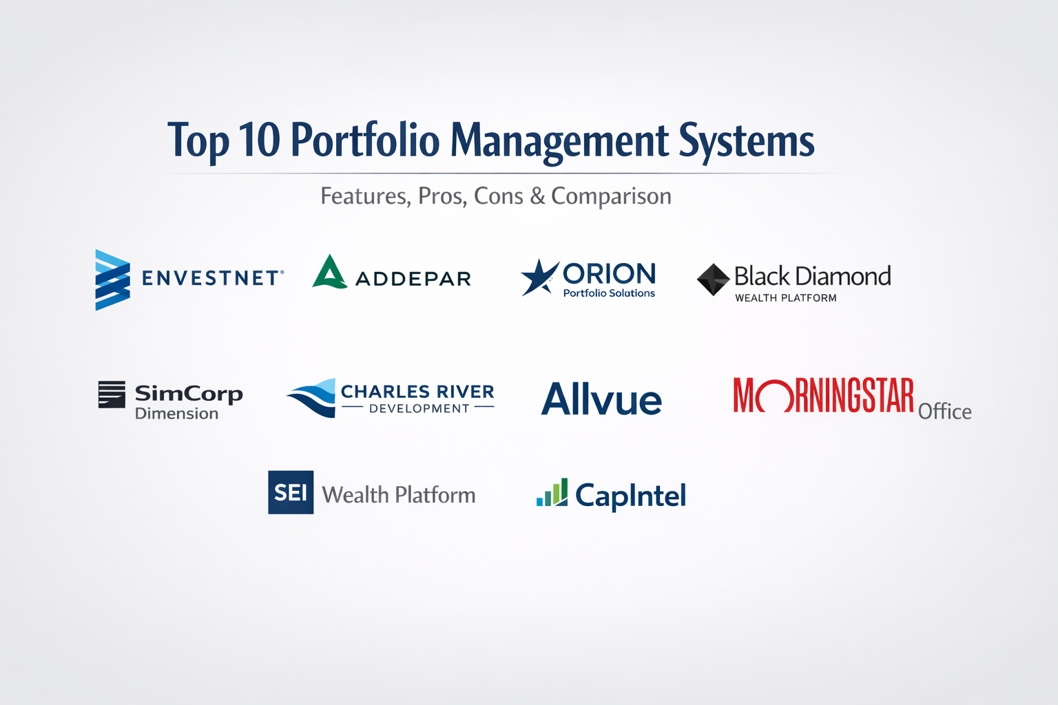 Top 10 Portfolio Management Systems: Features, Pros, Cons & Comparison ...